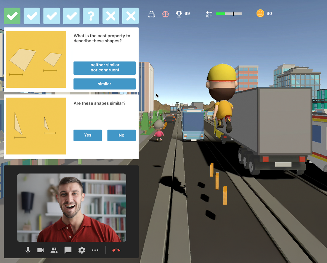 Your child. In the top 10% of their math class. Mobius Math Academy
